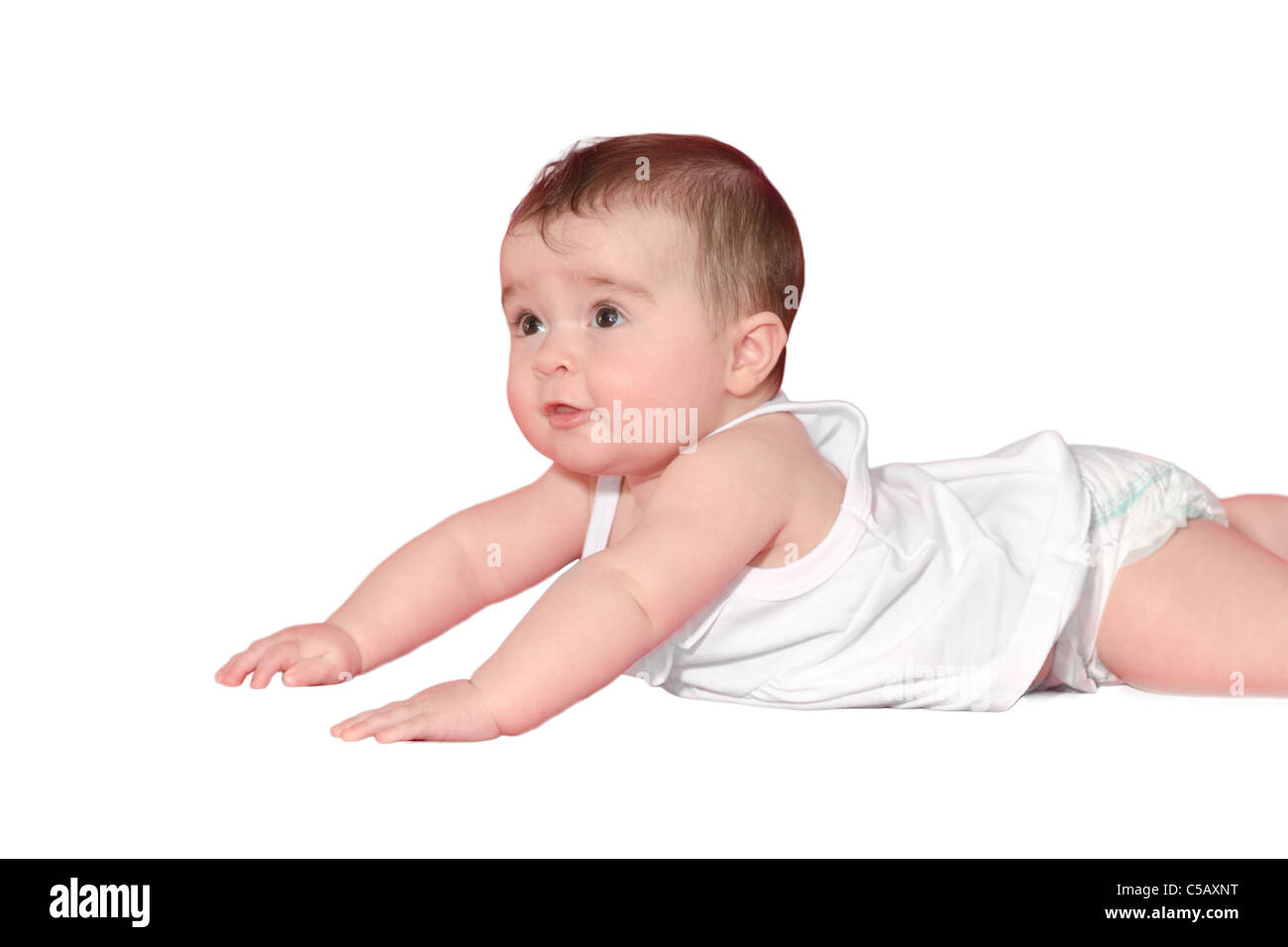 Chubby brunette Cut Out Stock Images & Pictures - Alamy