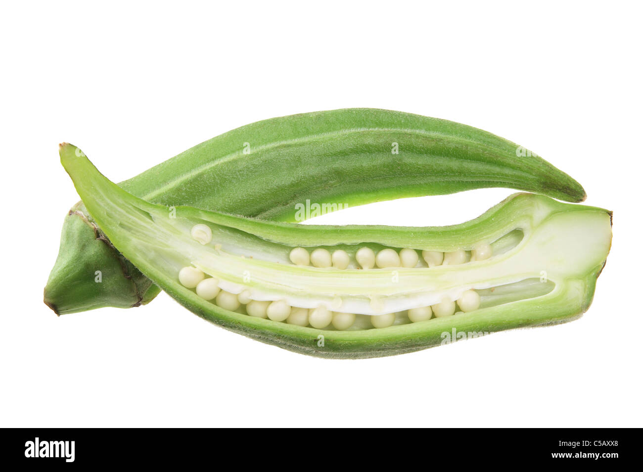 Okras abelmoschus esculentus hi-res stock photography and images - Alamy