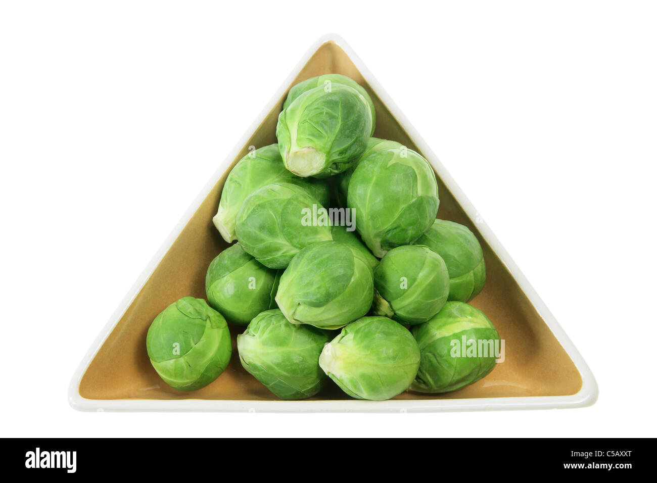 Plate of Brussel Sprouts Stock Photo - Alamy