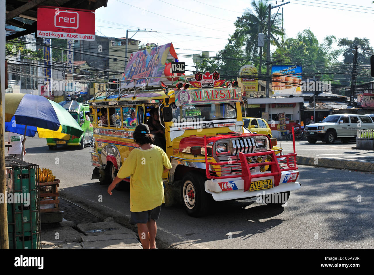 Public transport cebu hi-res stock photography and images - Alamy