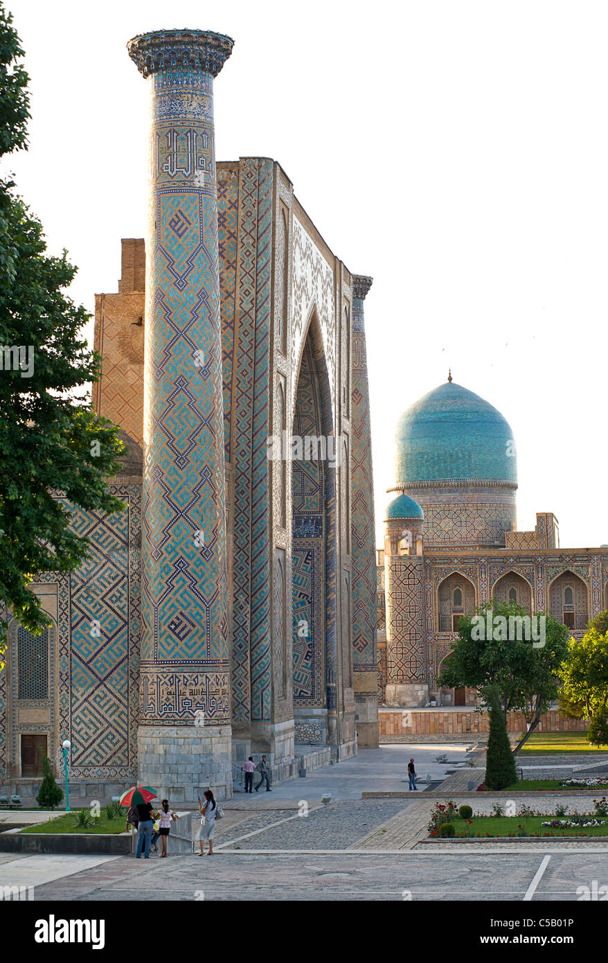 Registan Square, Samarkand, Uzbekistan Stock Photo - Alamy