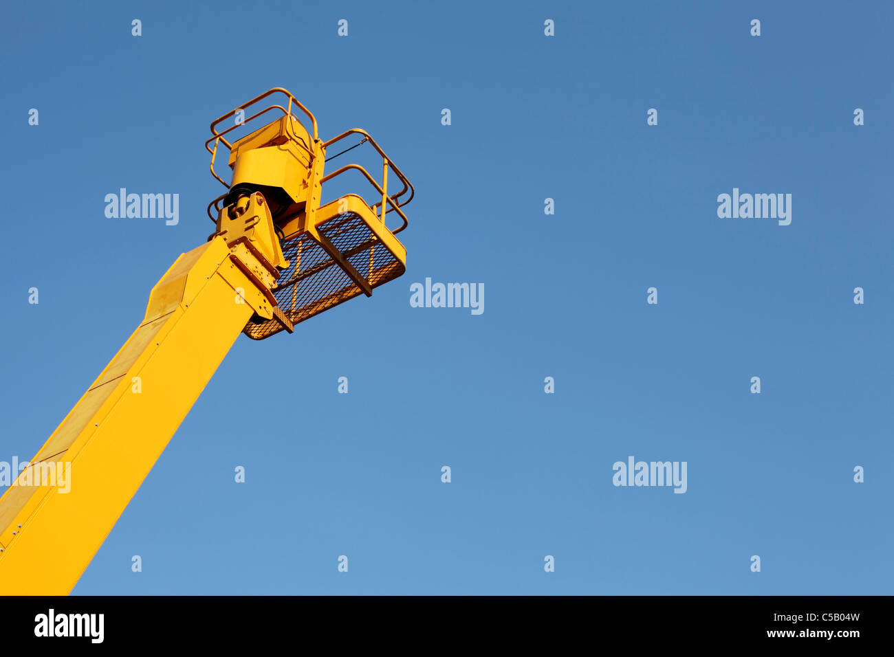 Hydraulic lift cherry picker hi-res stock photography and images - Alamy
