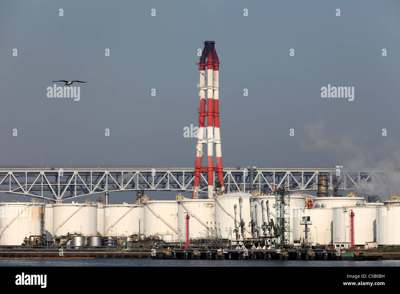 Oil distribution tanks hi-res stock photography and images - Alamy