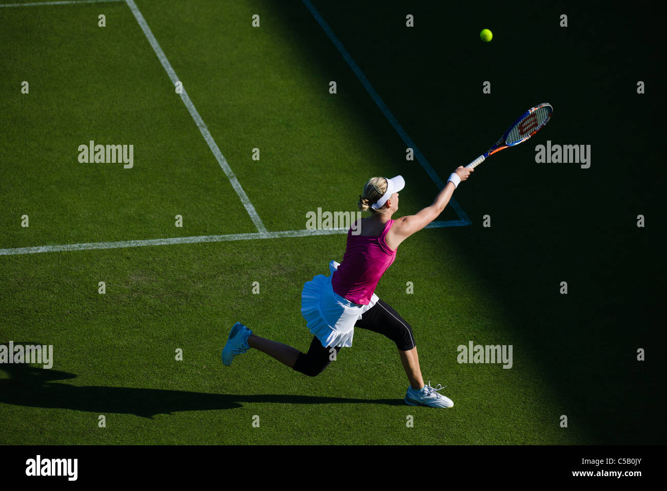 Alison Riske in action Stock Photo - Alamy