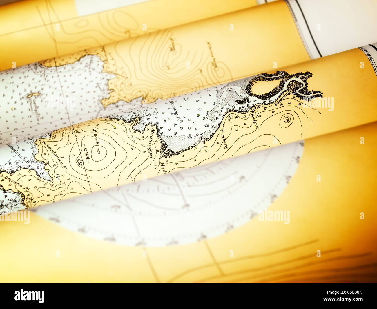 Navigation Chart Nautical High Resolution Stock Photography and Images ...