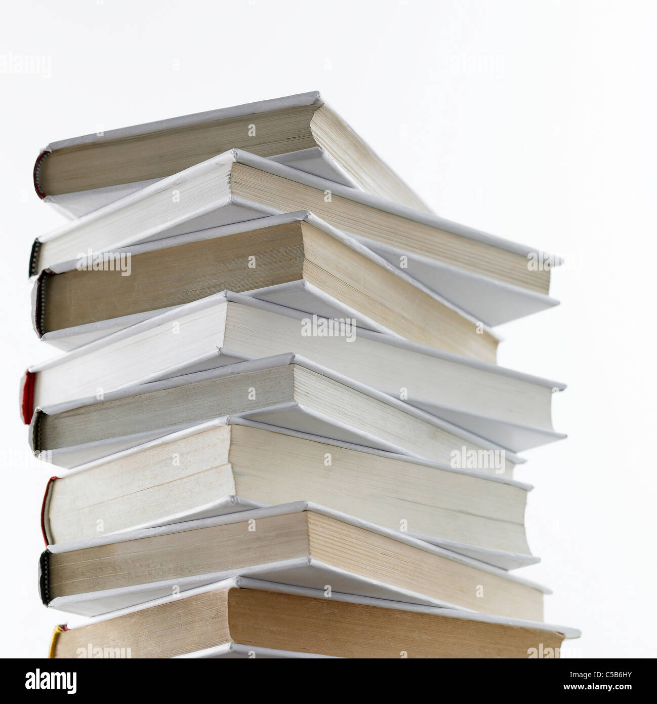 Elevated view of bookbook red Stock Photo - Alamy