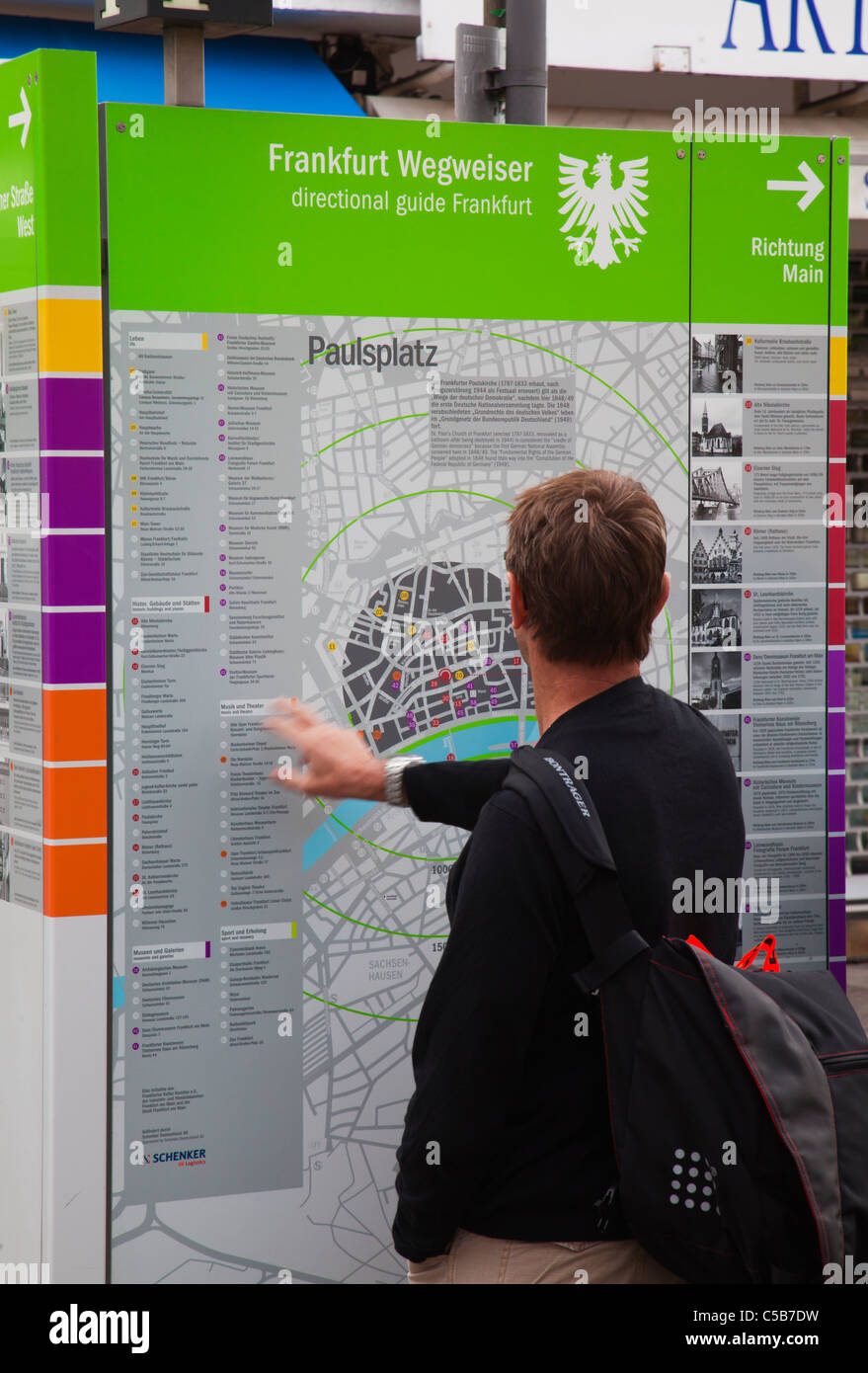 Tourist Information Board High Resolution Stock Photography and Images ...