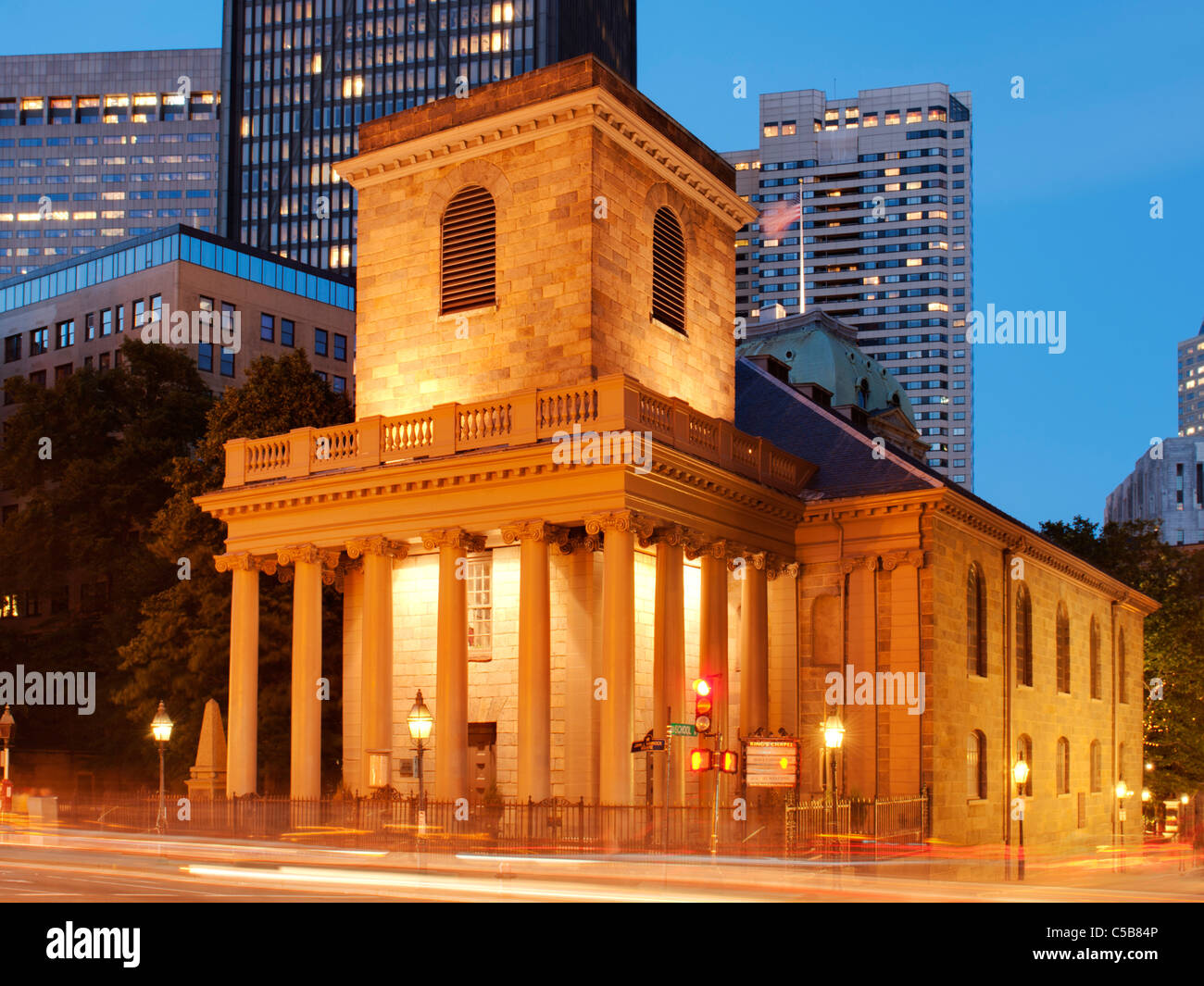 King's chapel boston hi-res stock photography and images - Alamy