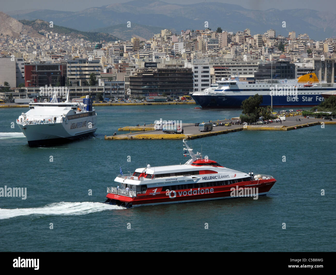 Port of athens hi-res stock photography and images - Alamy
