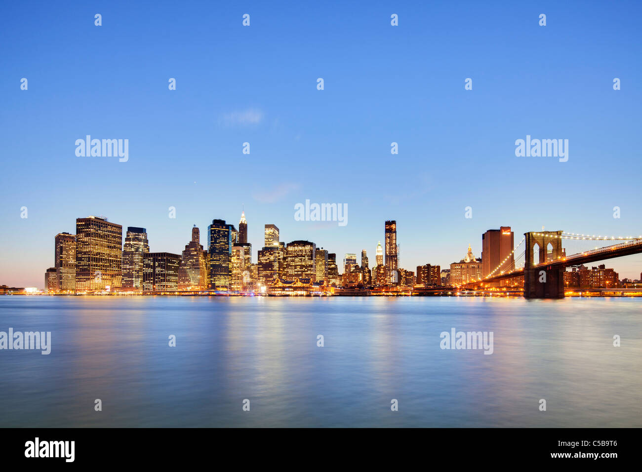2010 New York City, Lower Manhattan Skyline Stock Photo - Alamy