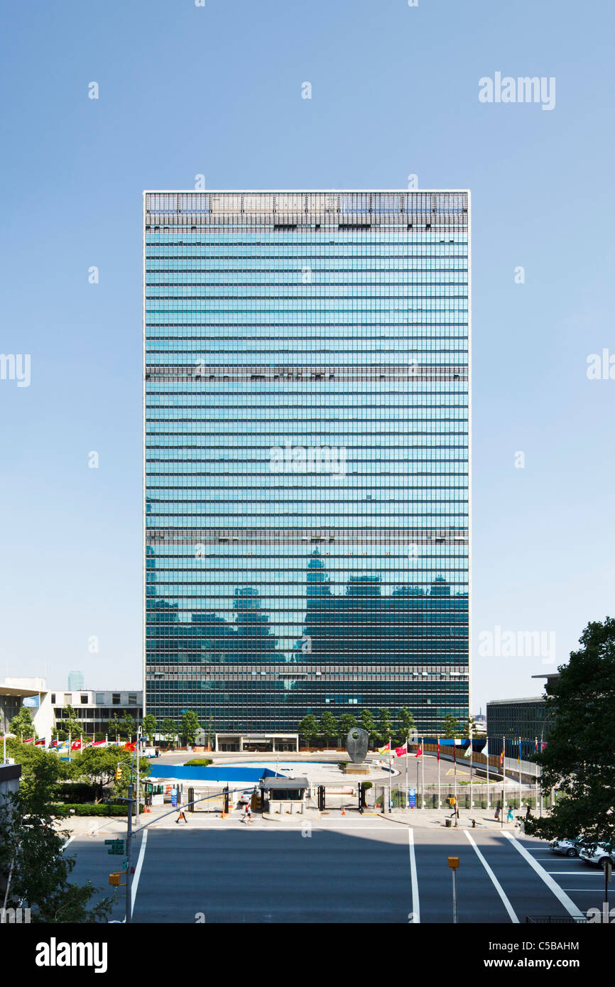 United Nations Secretariat, New York Stock Photo - Alamy