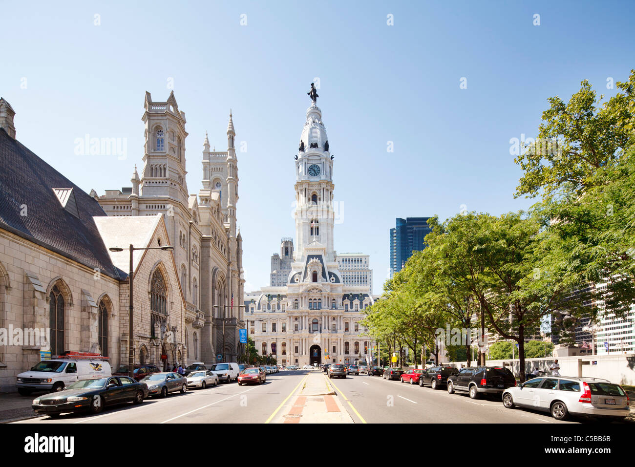Philadelphia City Hall Stock Photo - Alamy