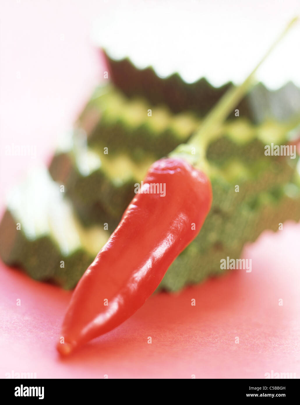 Red peperoni and slices of cucumber hi-res stock photography and images ...