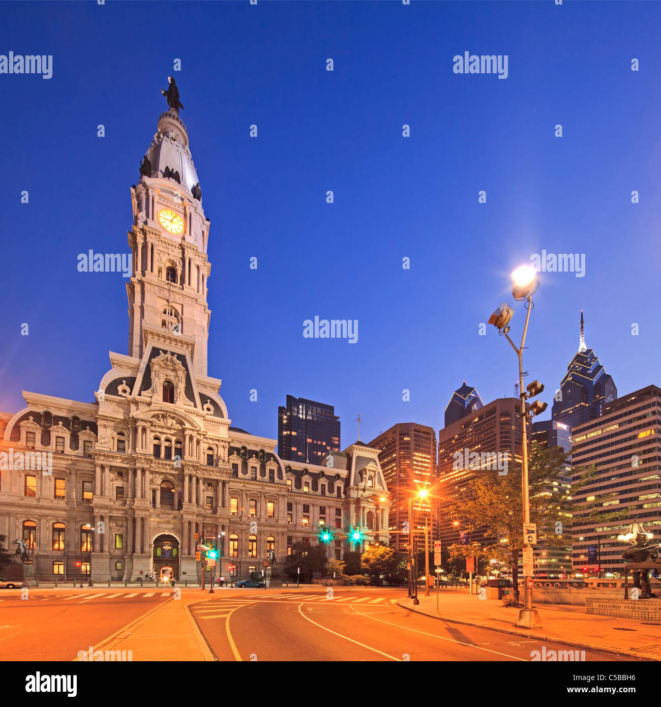 Philadelphia City Hall Stock Photo - Alamy