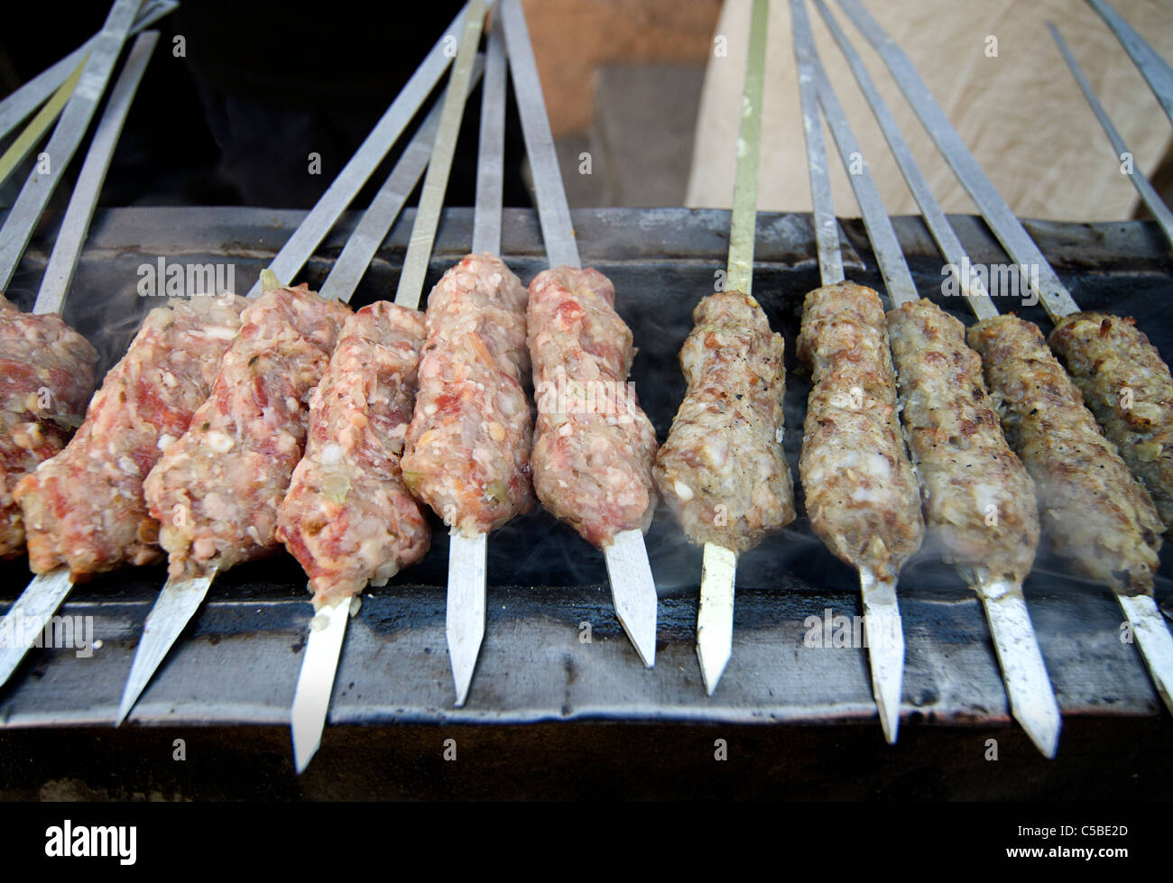 Shashlik uzbekistan asia hi-res stock photography and images - Alamy