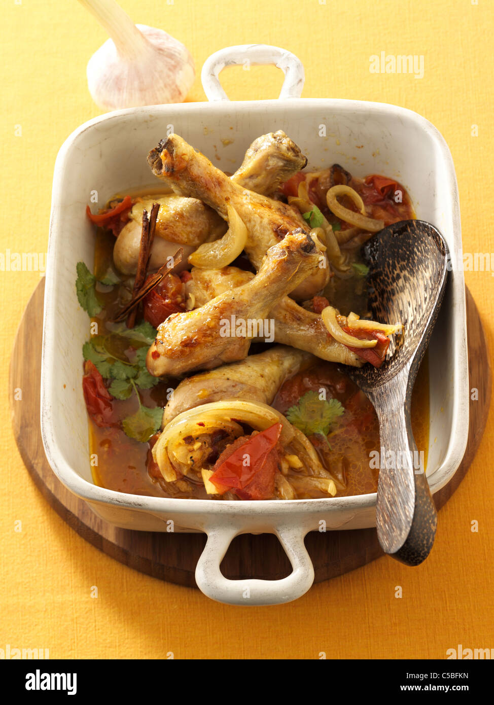 Cape chicken curry Stock Photo - Alamy