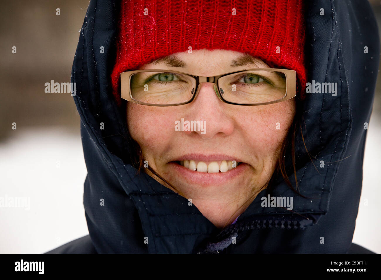 Portrait middle aged scandinavian woman hi-res stock photography and ...