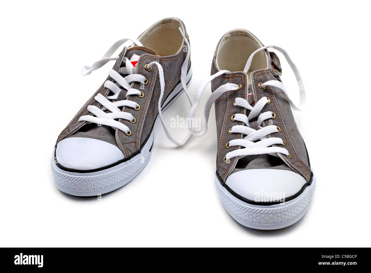 Worn Out Trainers Stock Photo Alamy