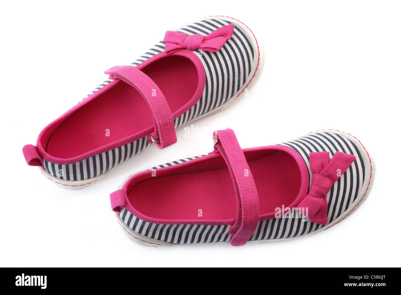 Closeup shoes group kids hi-res stock photography and images - Alamy