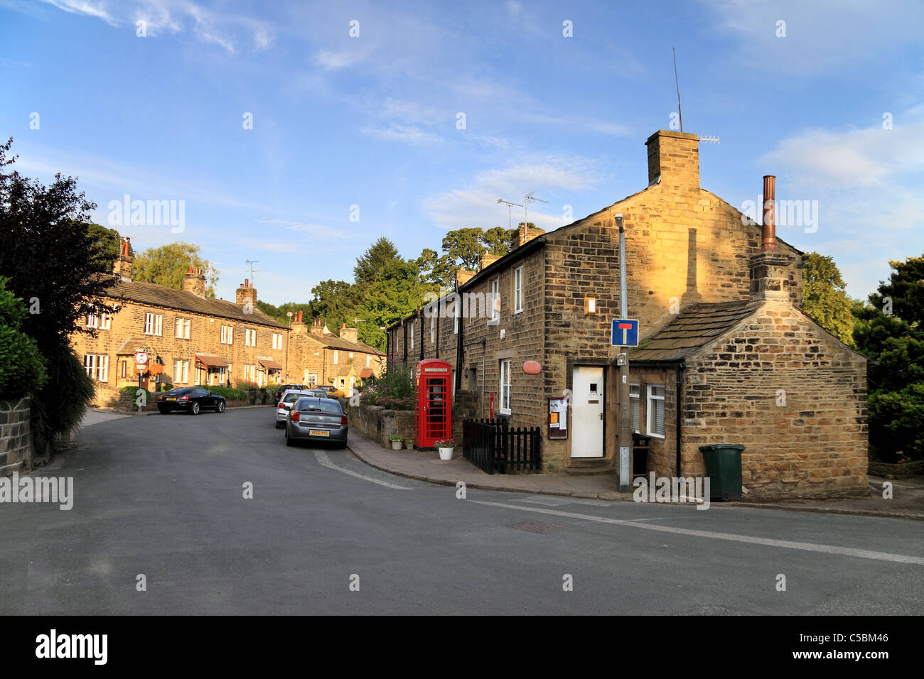 The village of Esholt near Bradford, West Yorkshire, was once used for ...