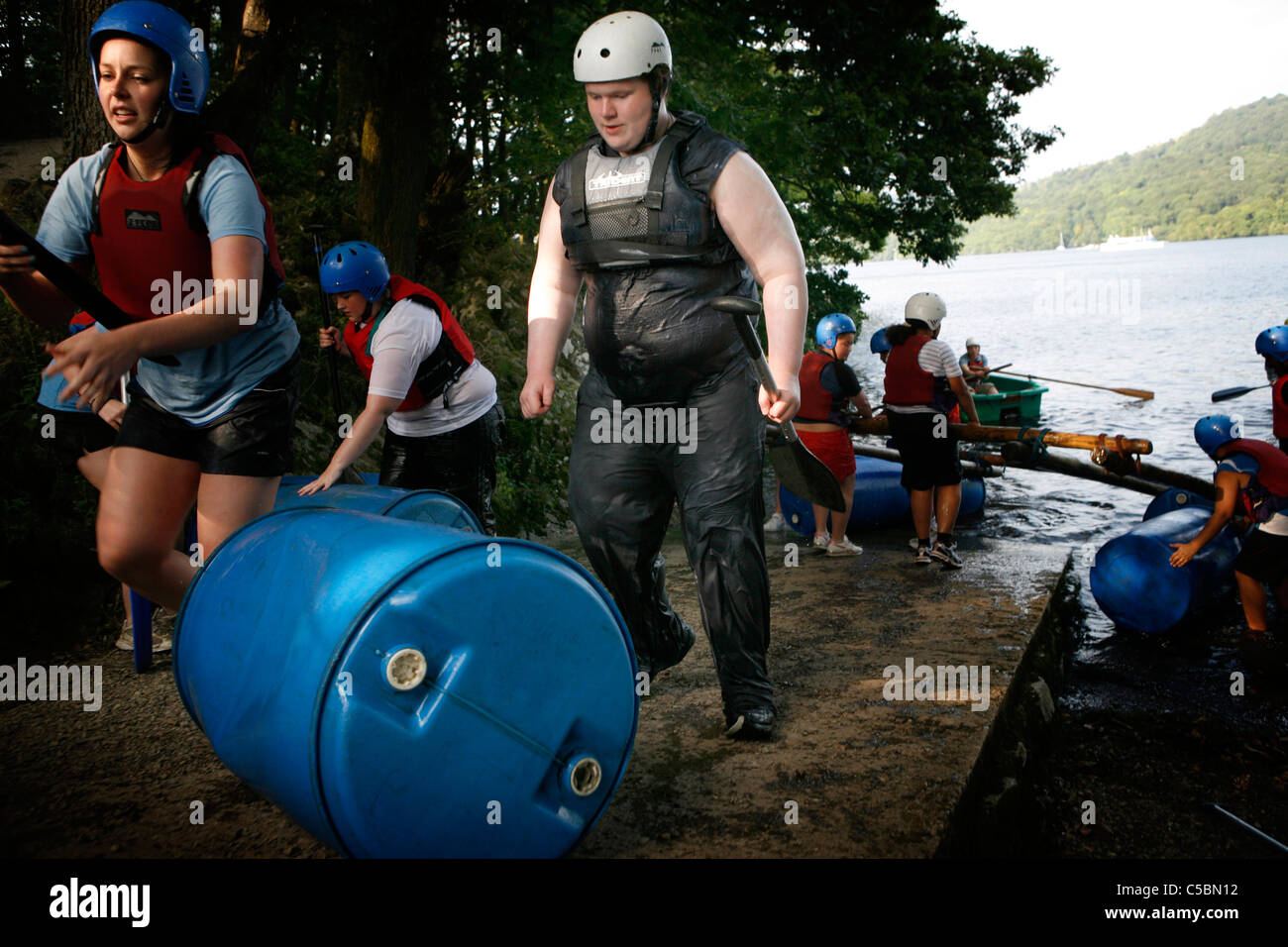 Fat camp children hi-res stock photography and images - Alamy