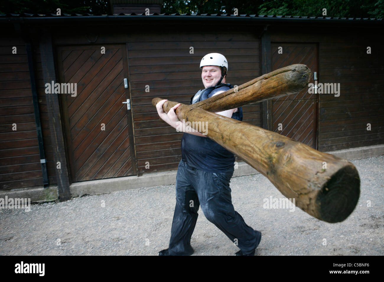 Wellspring weightloss camp, Lake Windermere, Lake District, UK Stock ...