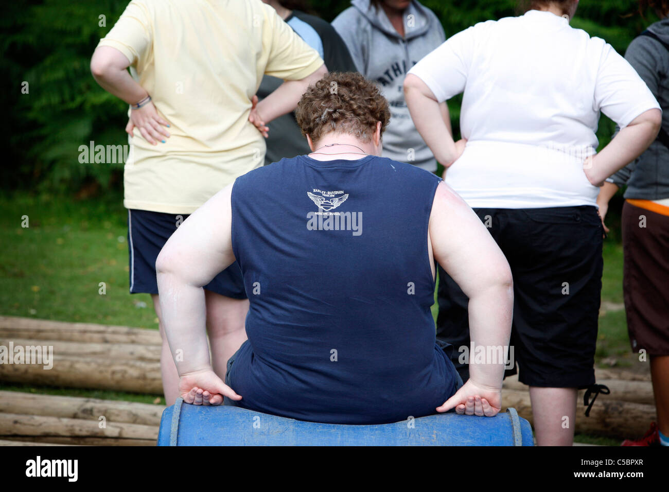 Wellspring weightloss camp, Lake Windermere, Lake District, UK Stock ...