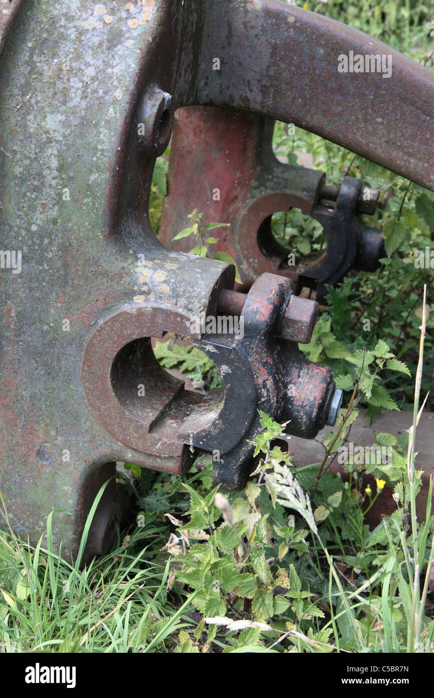 Remnants of the mining industry in the UK Stock Photo - Alamy