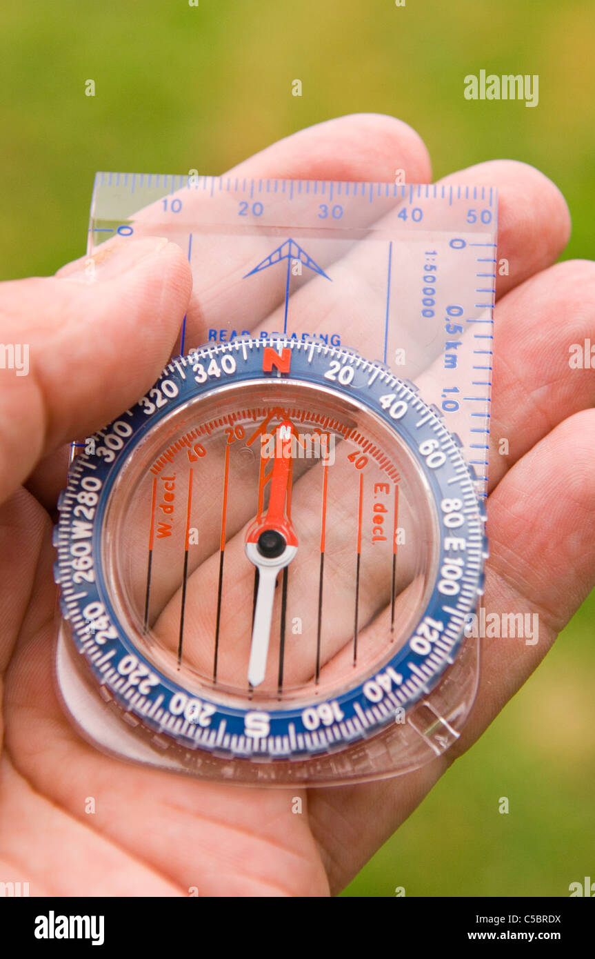 Hand And Compass High Resolution Stock Photography and Images - Alamy