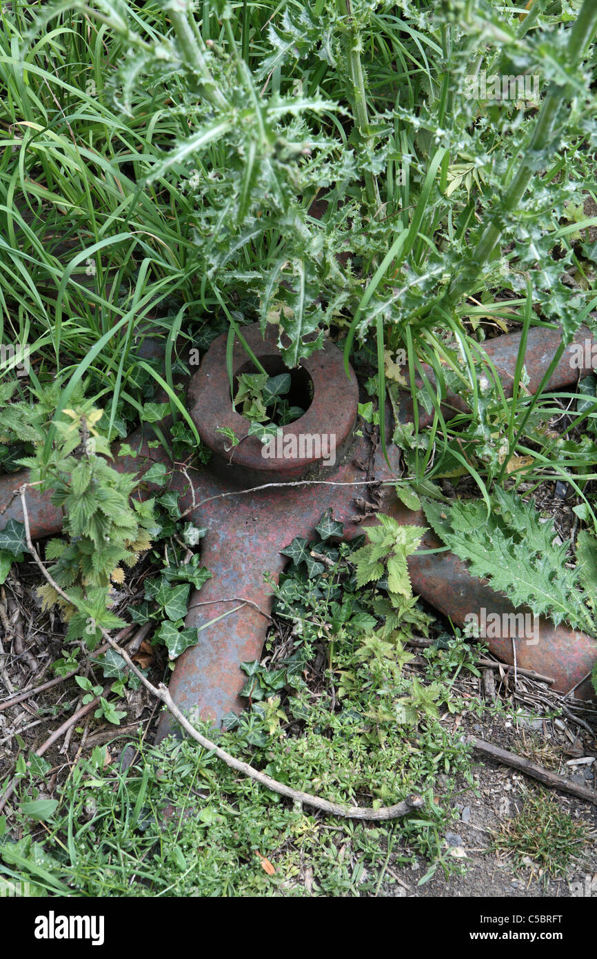 Remnants of the mining industry in the UK Stock Photo - Alamy
