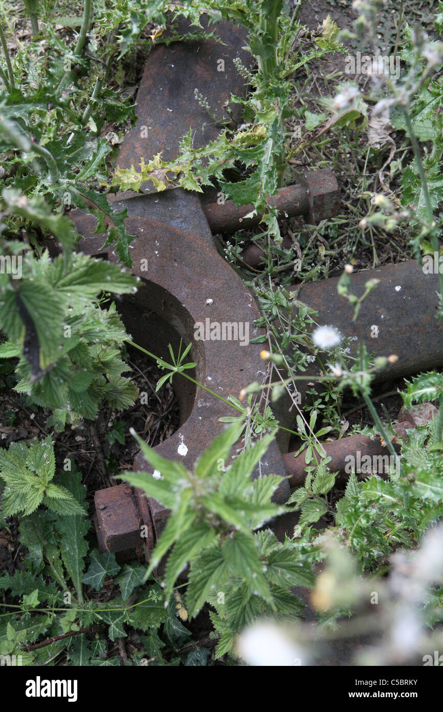 Remnants of the mining industry in the UK Stock Photo - Alamy