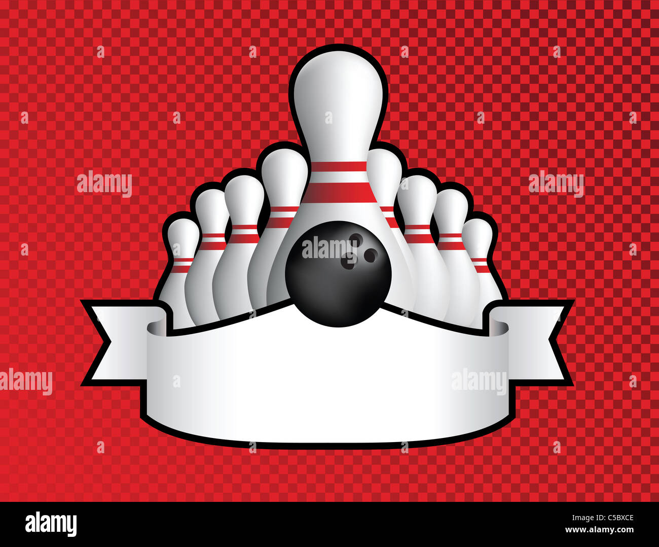 Ten pin bowling pins hi-res stock photography and images - Alamy