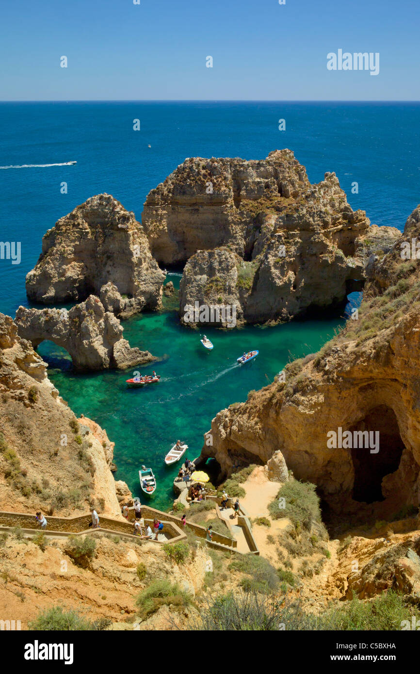 Ponta da piedade rock formations hi-res stock photography and images ...