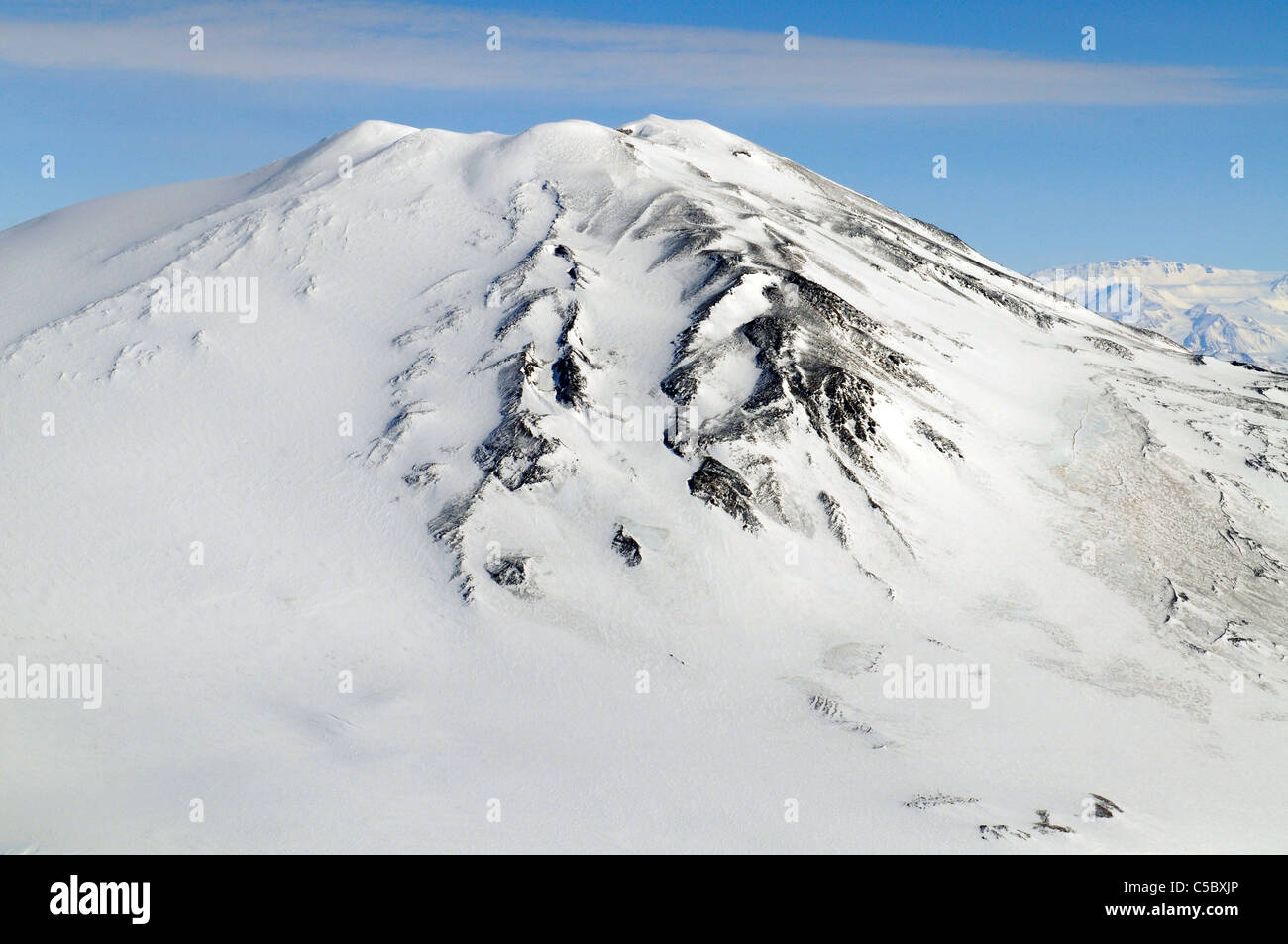 Mount Melbourne Ross Sea from the south Stock Photo - Alamy