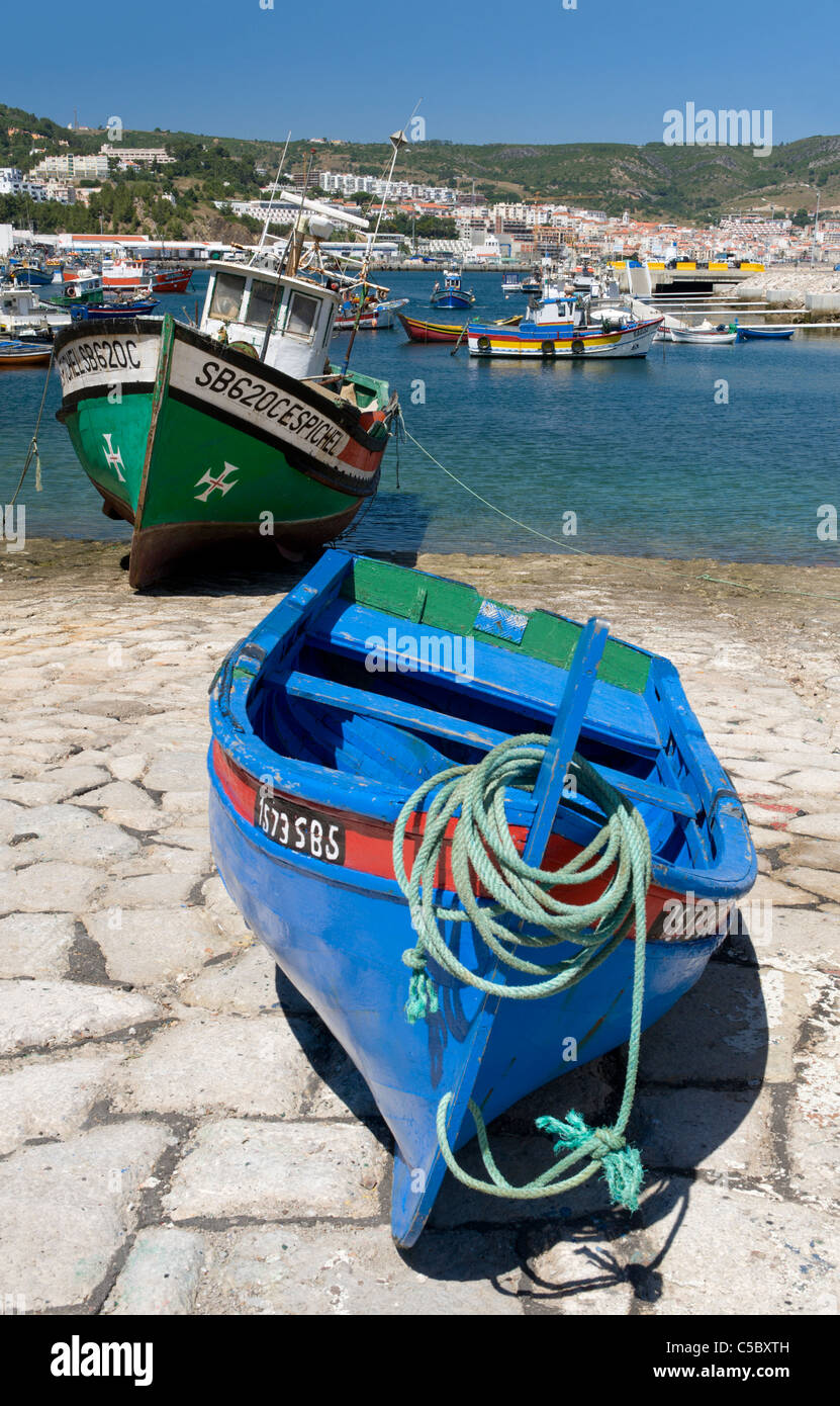 Portugal typical boats hi-res stock photography and images - Alamy