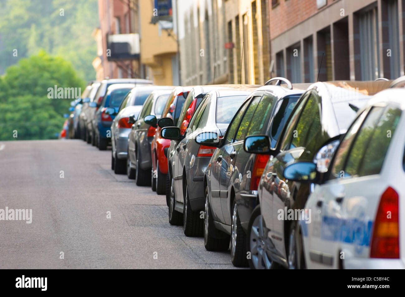 Parked in hi-res stock photography and images - Alamy