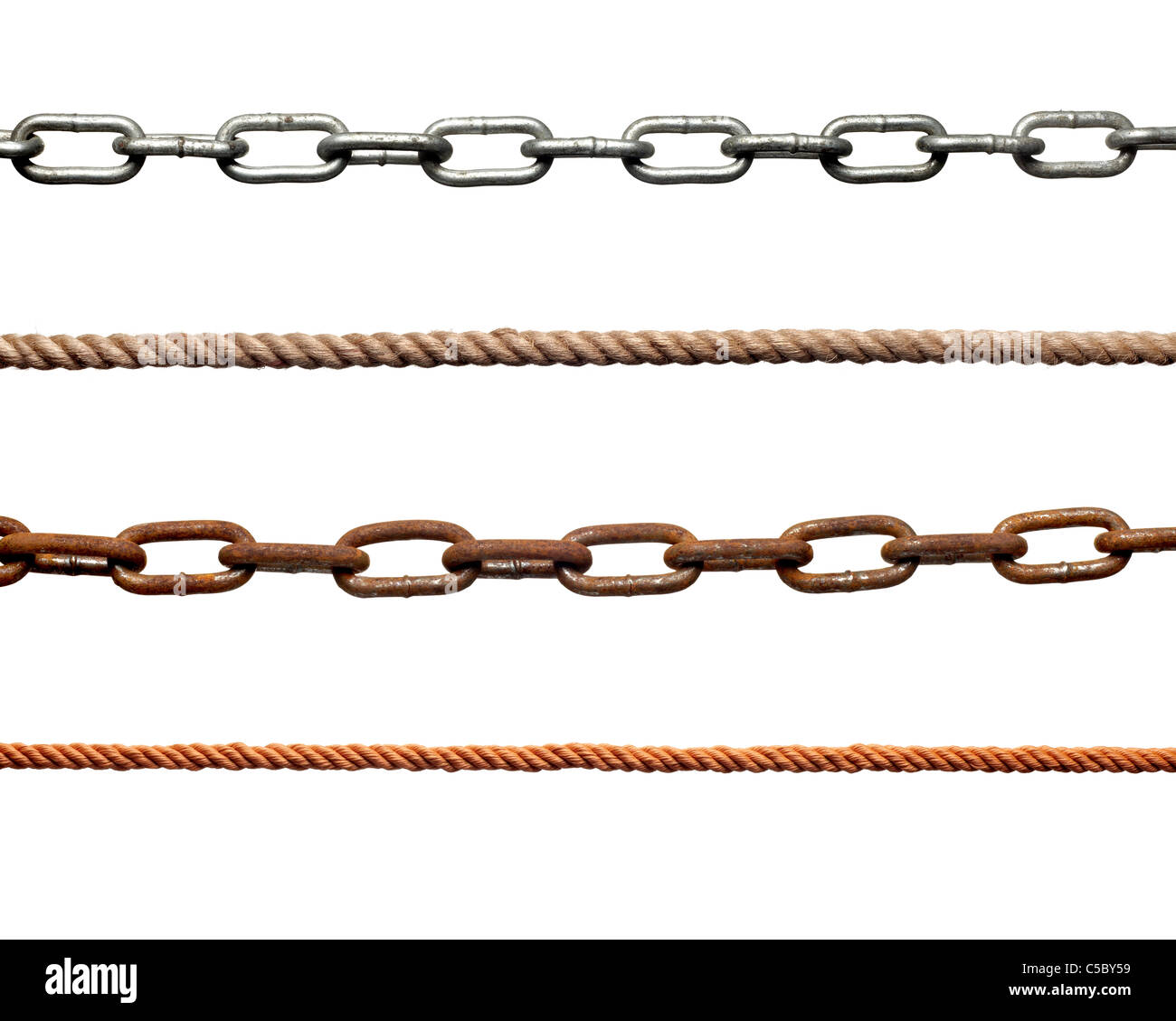 Group tool chain Cut Out Stock Images & Pictures - Alamy