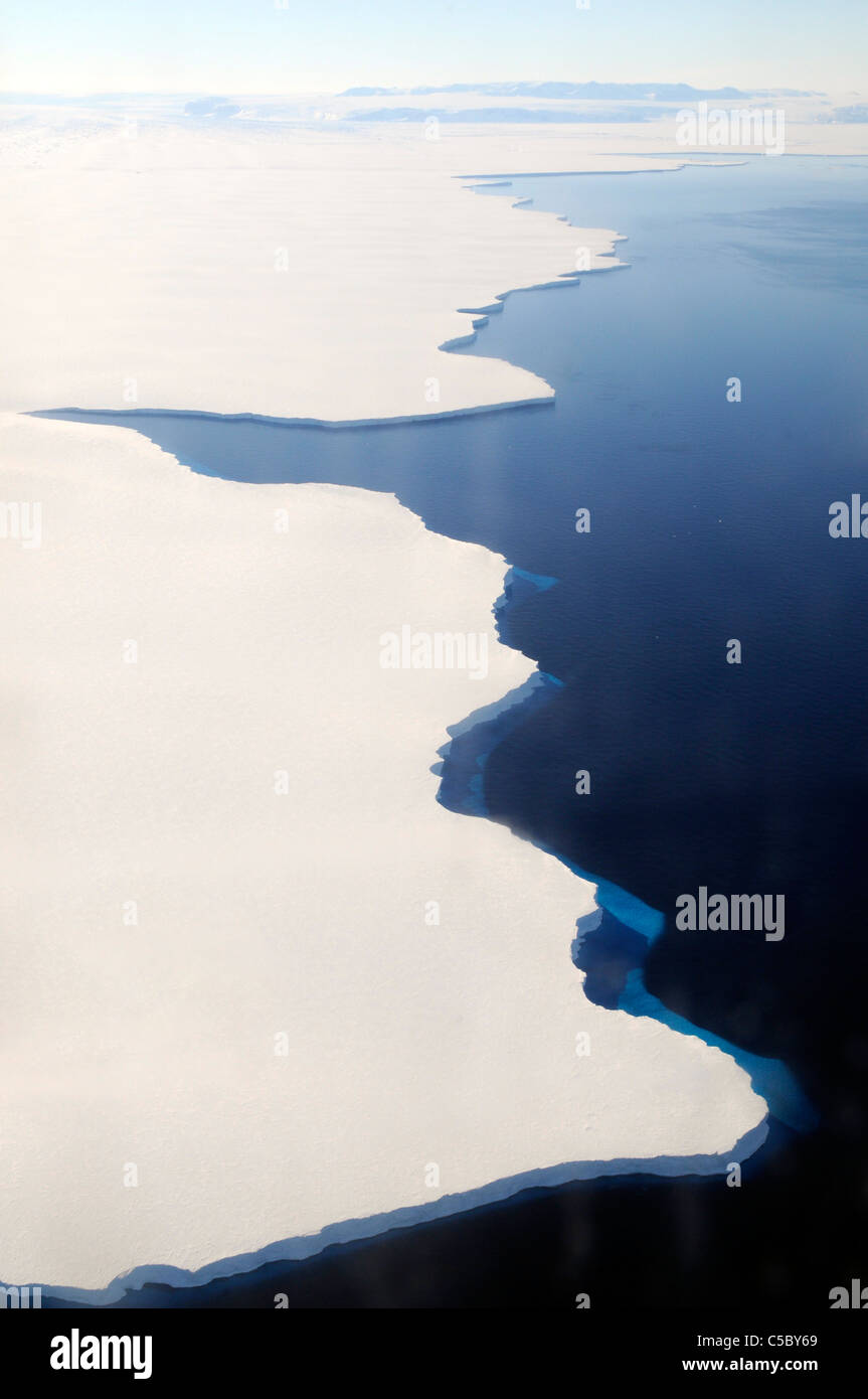 Drygalski Ice Tongue, Terra Nova Bay, Ross Sea, Antarctica Stock Photo ...