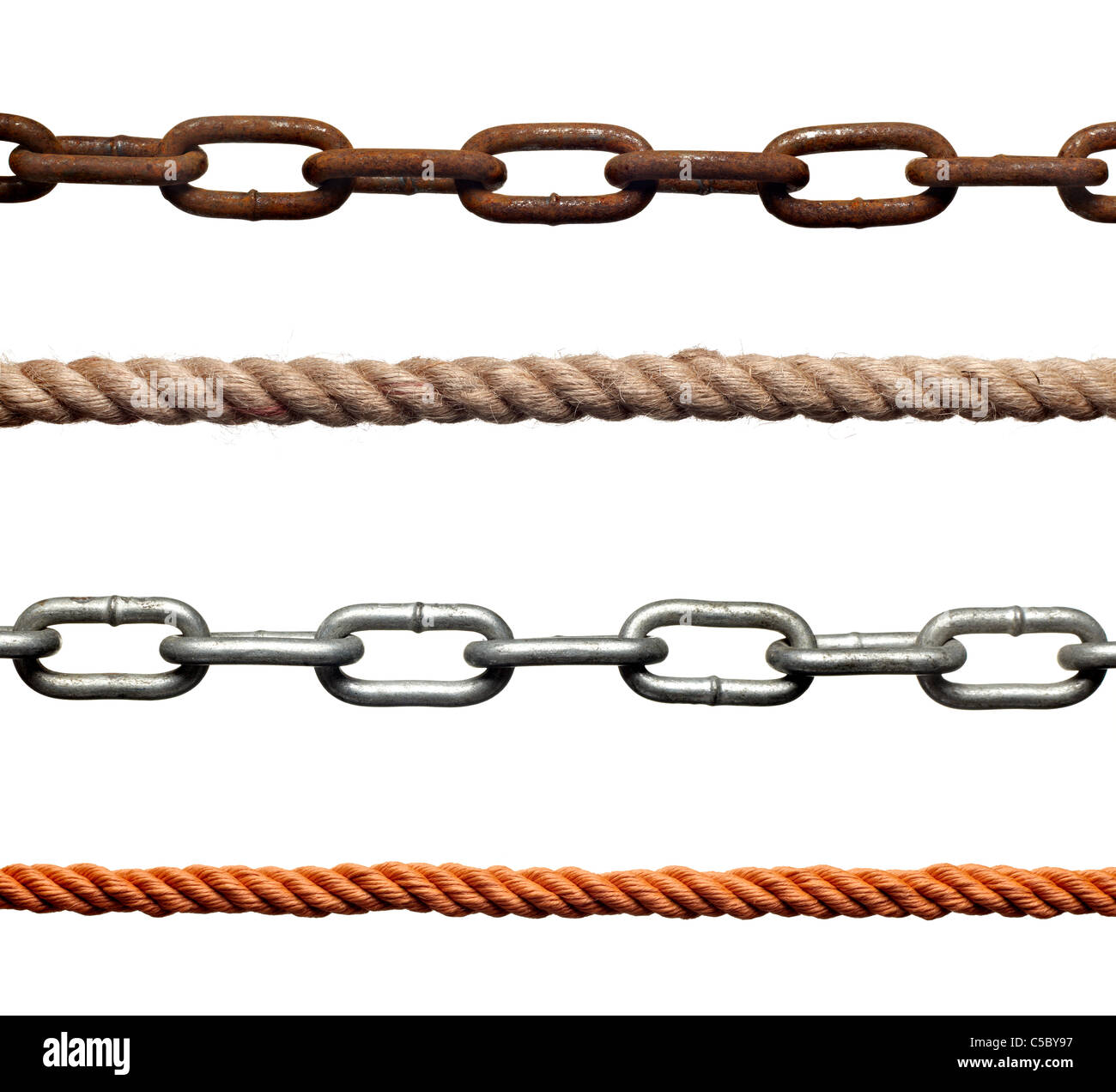 chain and rope Stock Photo - Alamy