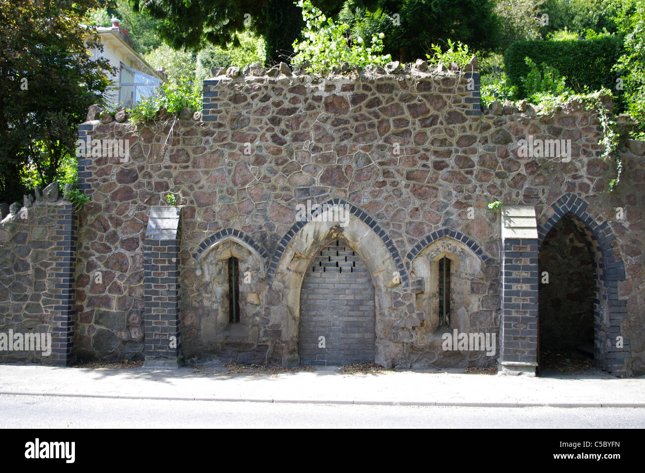 Gothic well, Malvern Stock Photo - Alamy