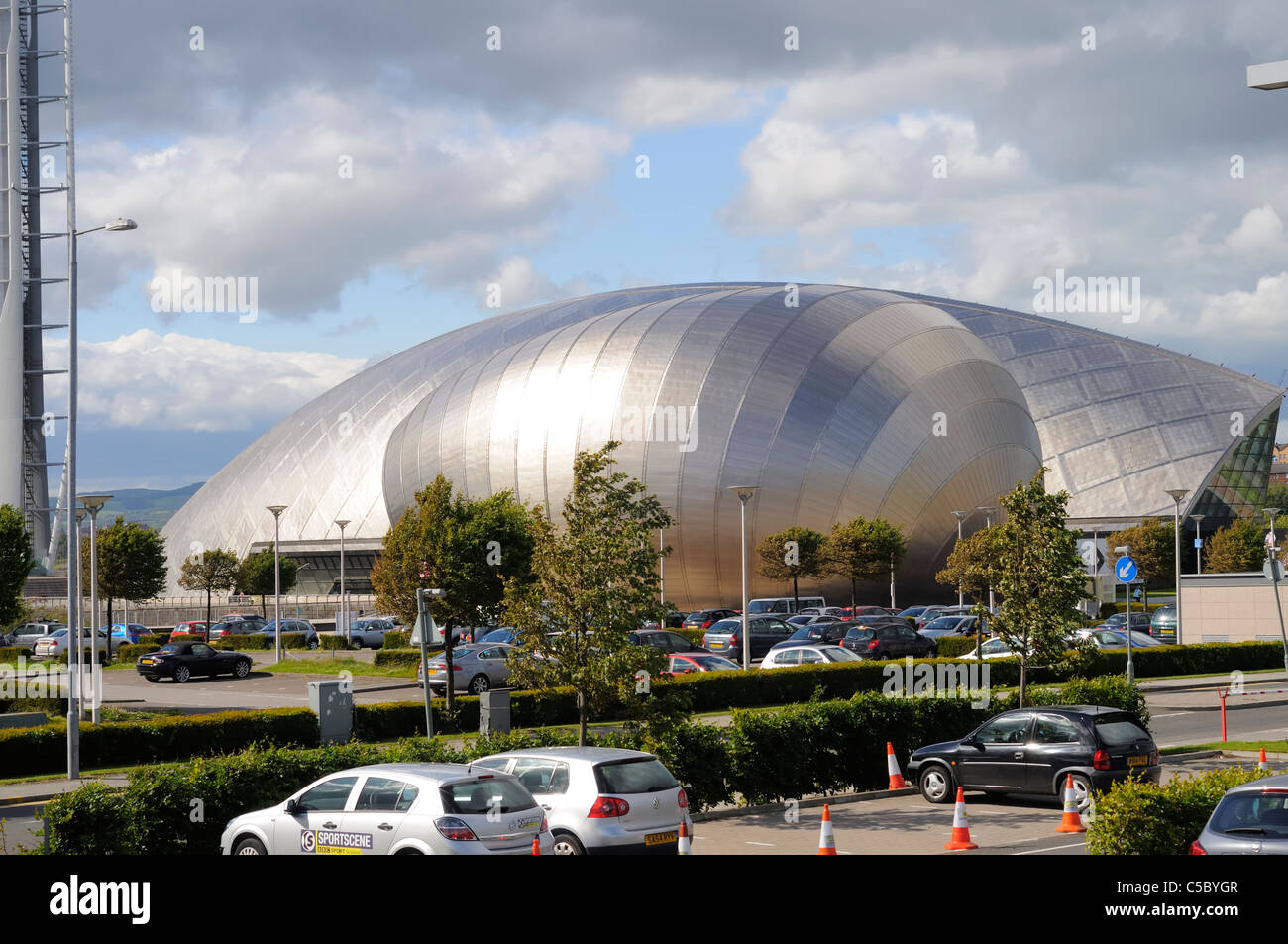 Glasgow Science Centre Building From The Exterior Stock Photo - Alamy