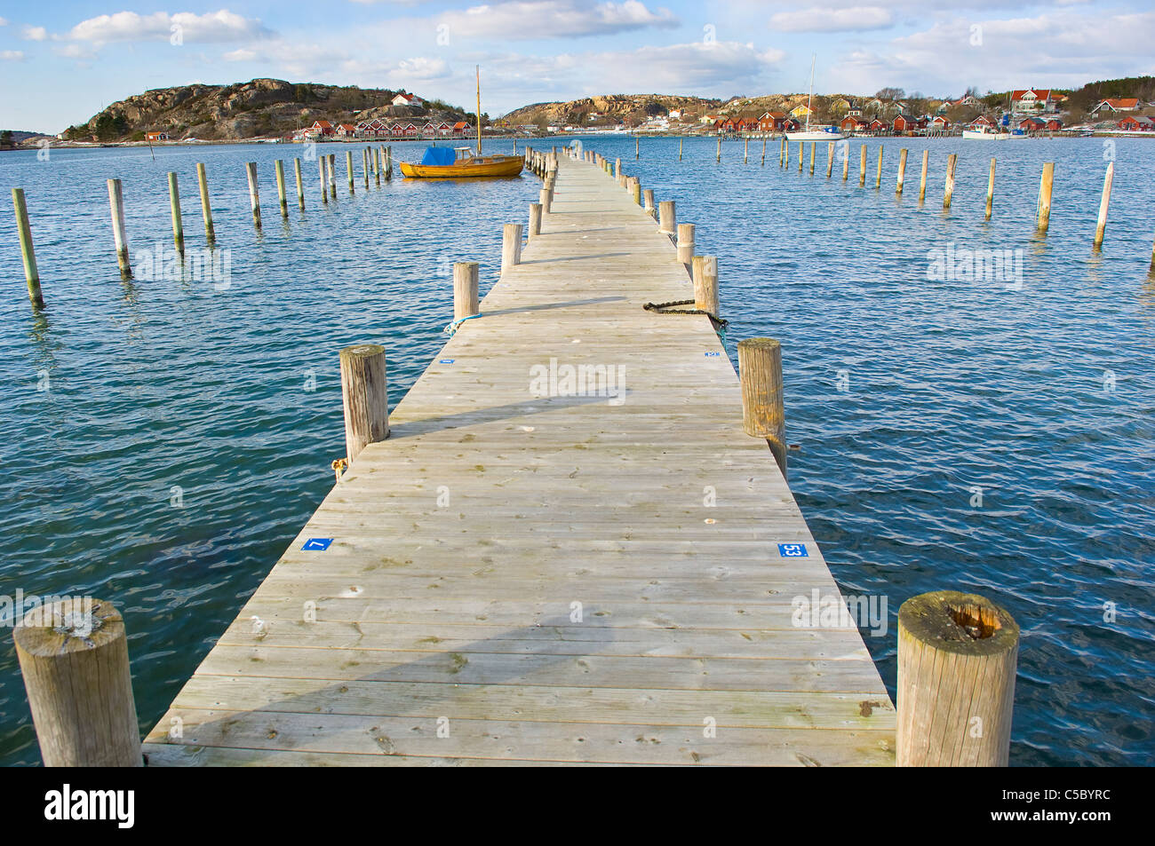 Decking jetty hi-res stock photography and images - Alamy