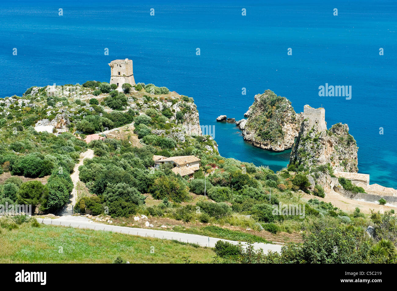 Tonnara of scopello sicily hi-res stock photography and images - Alamy