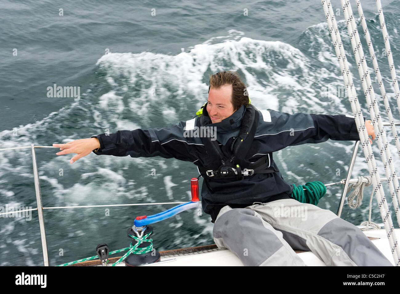 Hold Railing High Resolution Stock Photography and Images - Alamy