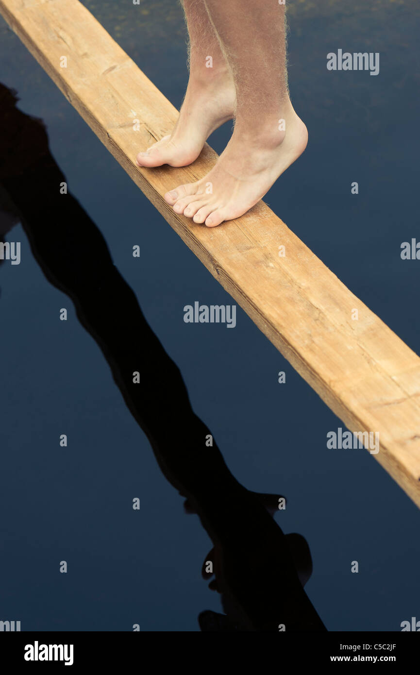 Feet On Bridge High Resolution Stock Photography and Images - Alamy