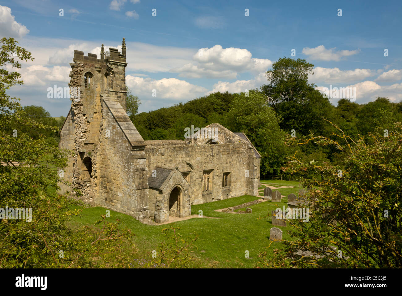 History wharram percy hi-res stock photography and images - Alamy