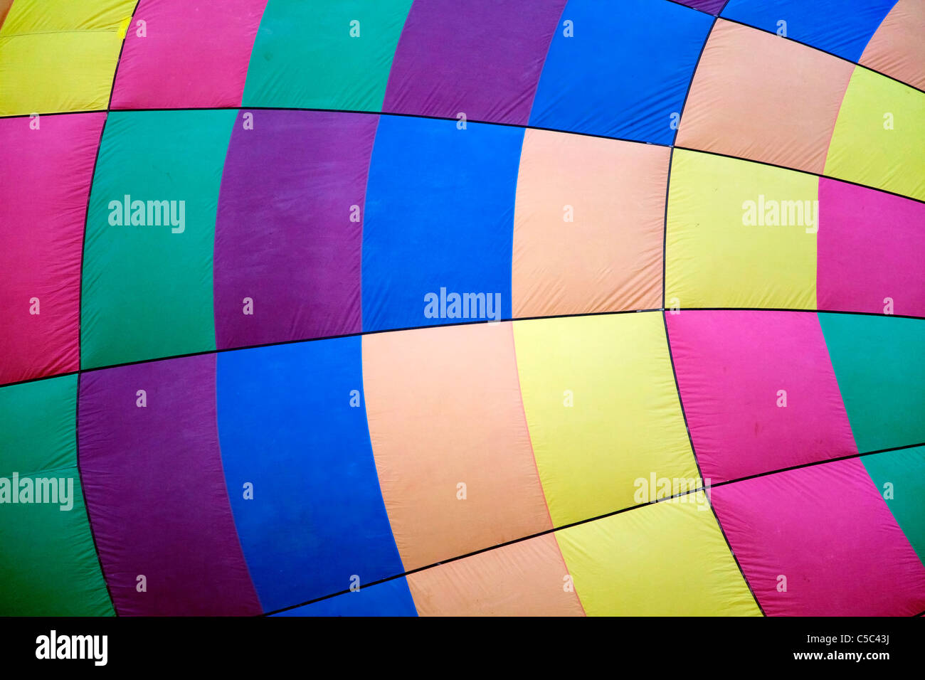 colours of hot air balloon texture background, horizontal copy space ...