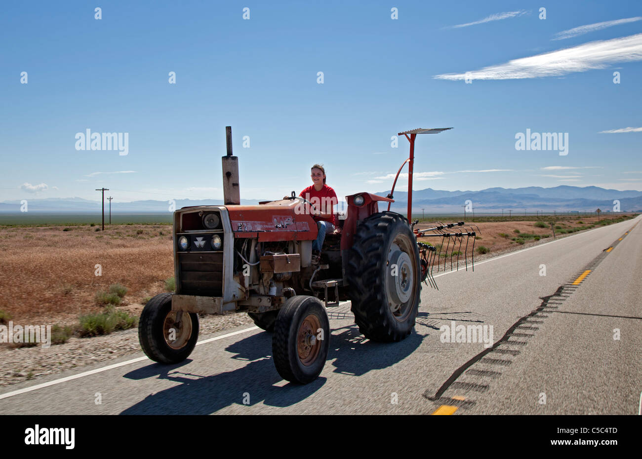 Nevada Cattle Ranch Stock Photo - Alamy