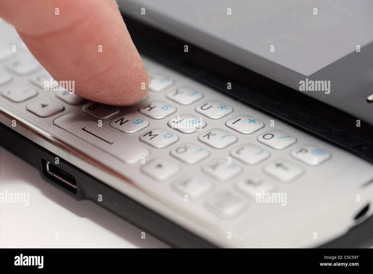 Thumb Press High Resolution Stock Photography and Images - Alamy