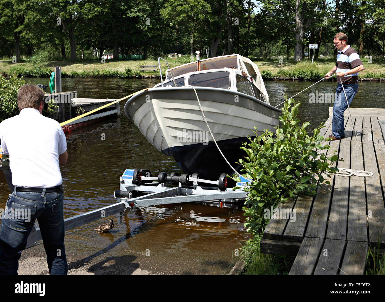 Onto of trailer hi-res stock photography and images - Alamy